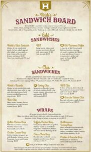 Menu - Hinkle's Restaurant